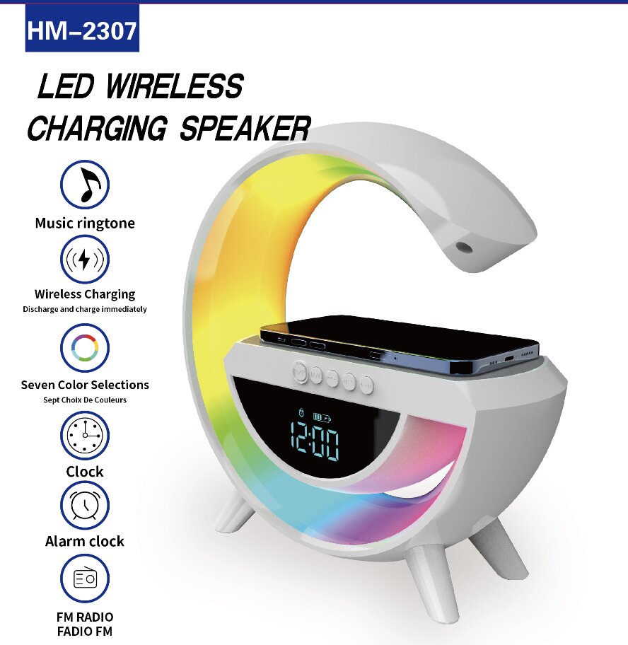 ALL In 1 Wireless Charger HM 2307 LED 