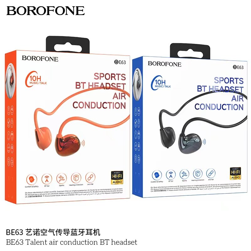 หูฟังบลูทูธ Borofone รุ่น BE63 ชุดหูฟังบลูทูธไร้สาย 5.2 IPX7 กันน้ํา ...