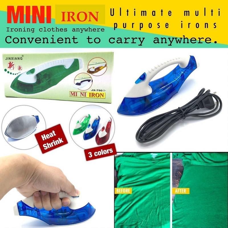 Mini iron เตารีดพกพา ใช้ได้ทุกสถานที่ - myhappyphones