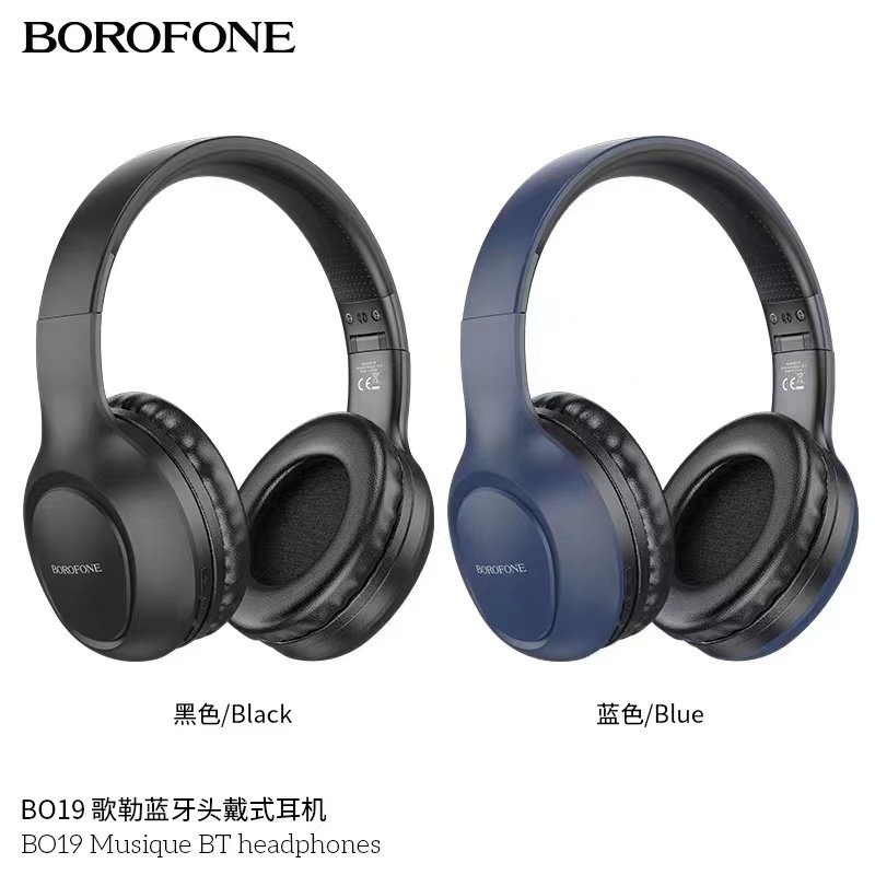 BOROFONE BO19 ใช้งาน 20ชั่วโมงต่อเนื่อง Micigue BT headphone บลูทูธไร้ ...