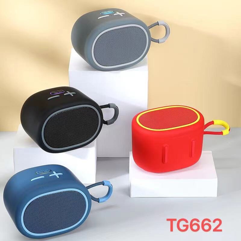ลำโพงบลูทูธมินิ TG662 เสียงดี พกพาสะดวก Bluetooth Speaker - myhappyphones