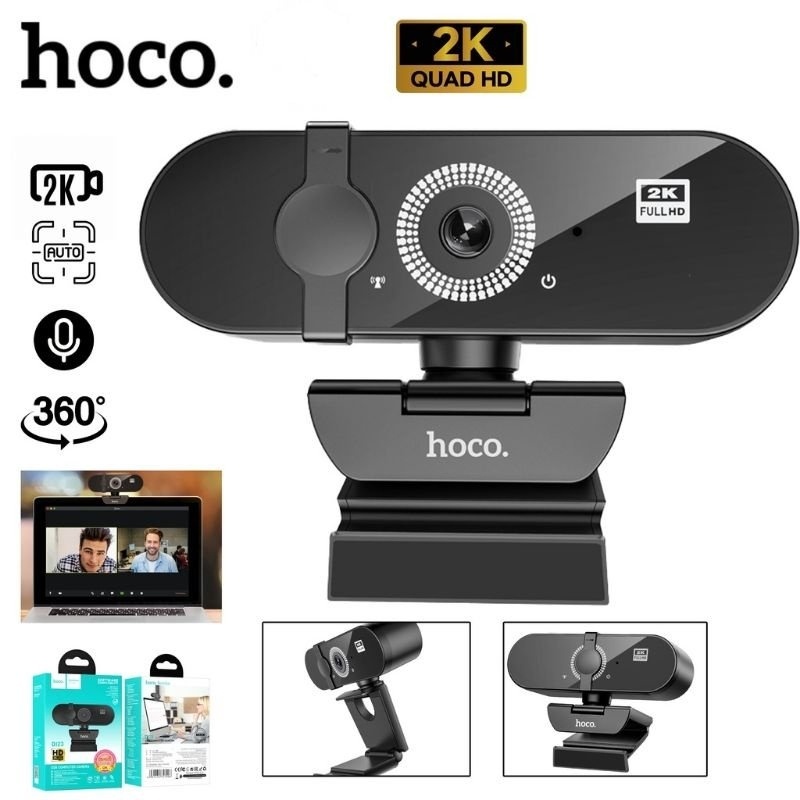 Hoco USB Web Camera 2K DI22 DI23 กล้องเว็บแคม WEBCAM ระบบออโต้โฟกัส ...
