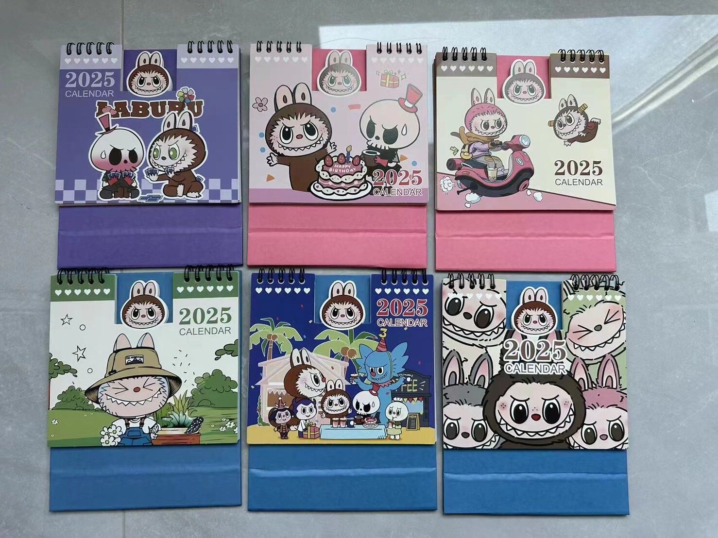 2025 ปฏิทินลาบูบู้ labubu calendar - myhappyphones