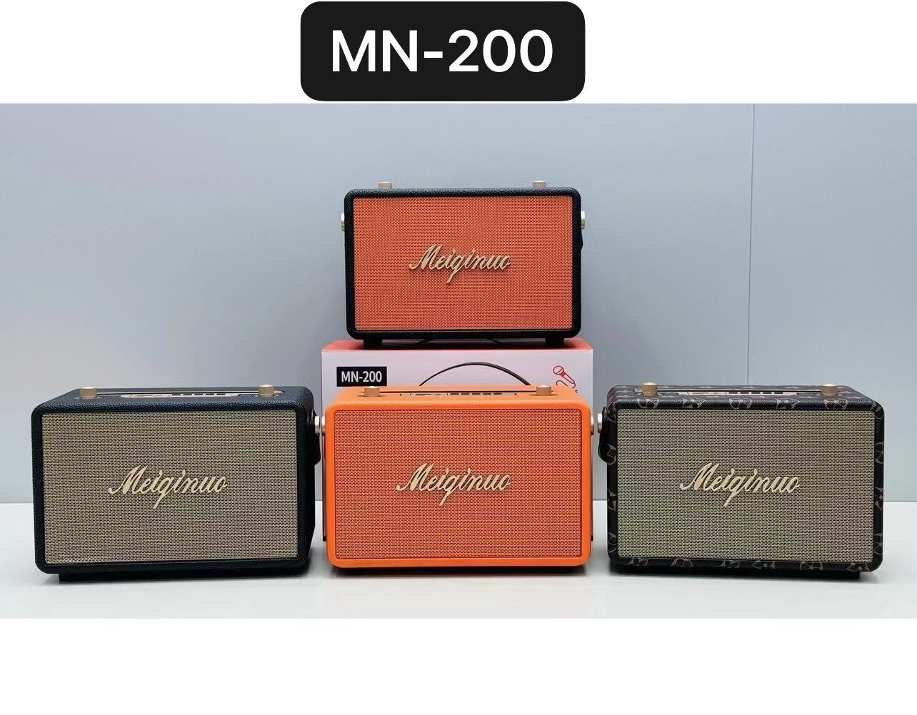 ลำโพงบลูทูท CLASSIC Meiqinuo MN-200 เสียงดี เบสหนัก - myhappyphones