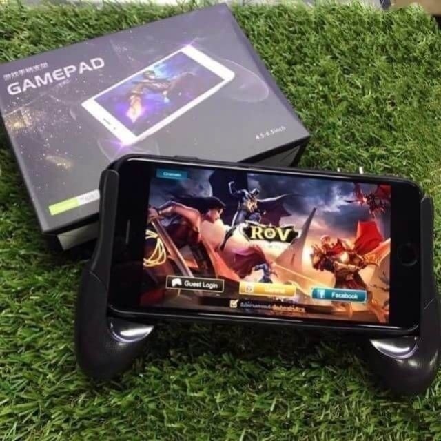 Joypad จอยจับมือถือ จอยเกมส์มือถือ Mini จอย joy JoyGame ดำ - myhappyphones