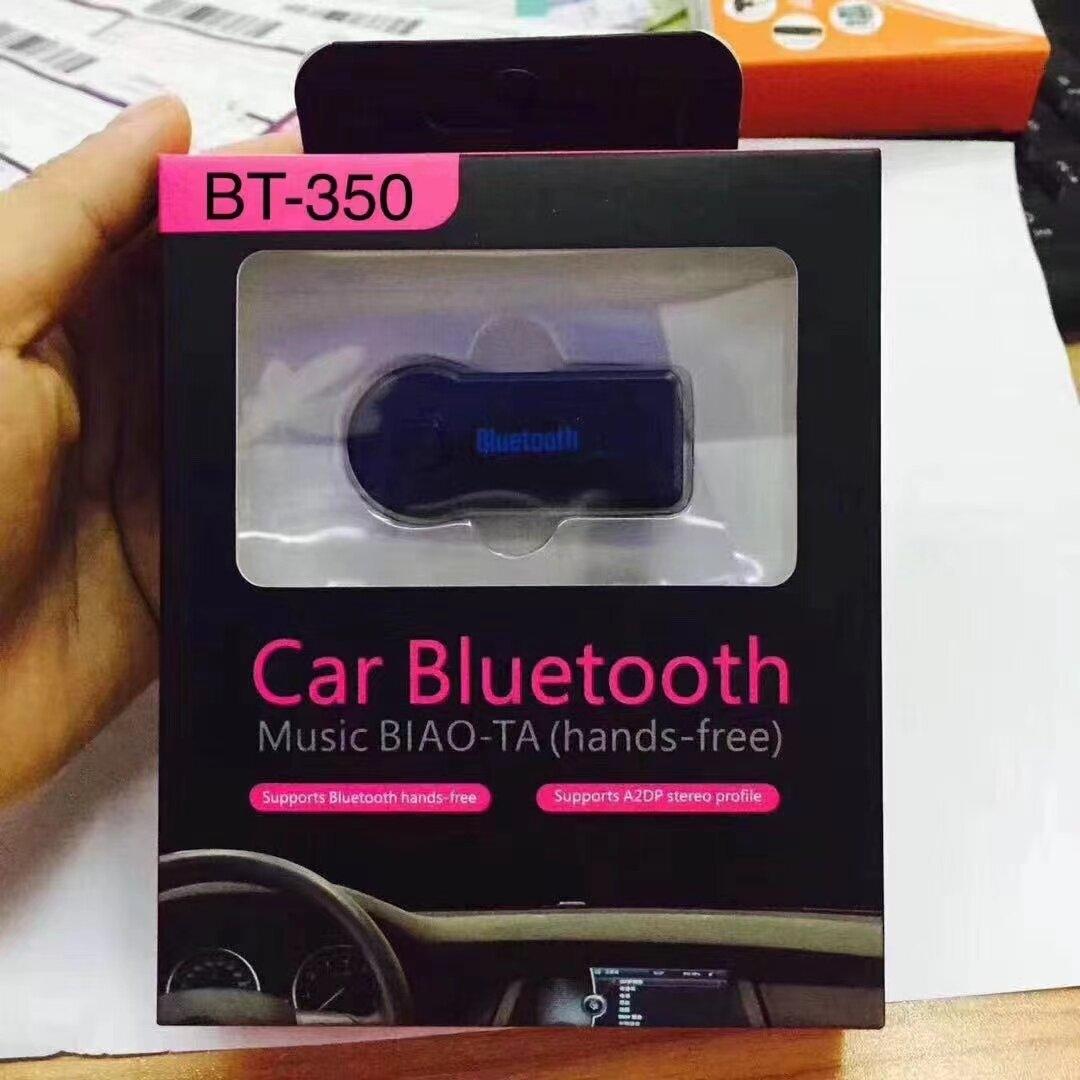 ตัวรับสัญญาณบลูทูธ บลูทูธในรถยนต์ BT350 ดํา - myhappyphones
