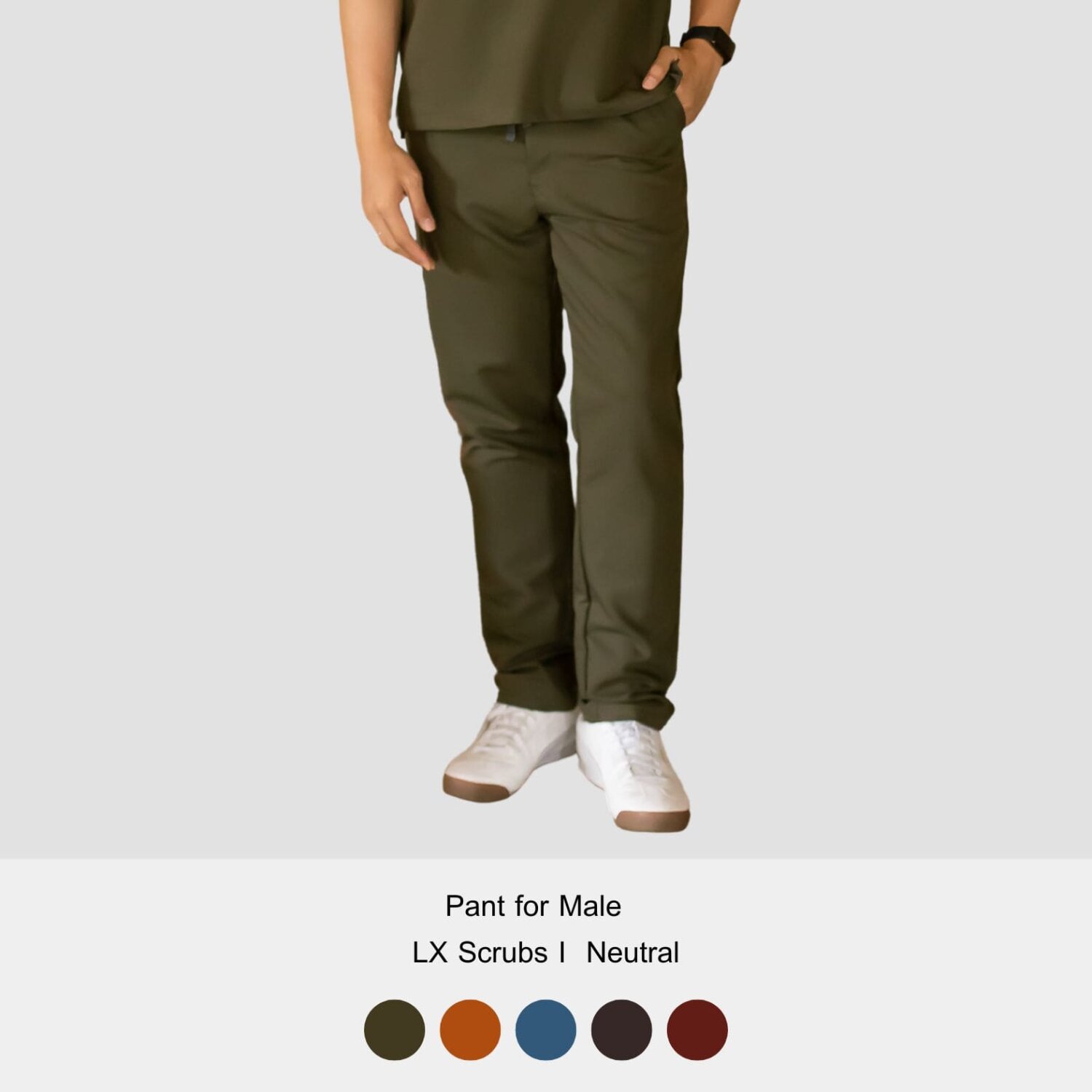 LX Neutral Scrubs Pants for Male - PAT-MED