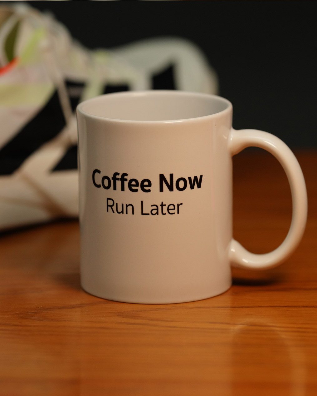 แก้ว Coffee Now, RUN LATER - Runners Journey