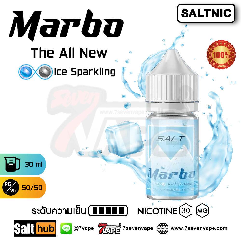 Salt Hub Marbo Ice Sparkling Salt Nic 30ml [ แท้ ] | มาโบไอซ์สปาร์ค ...