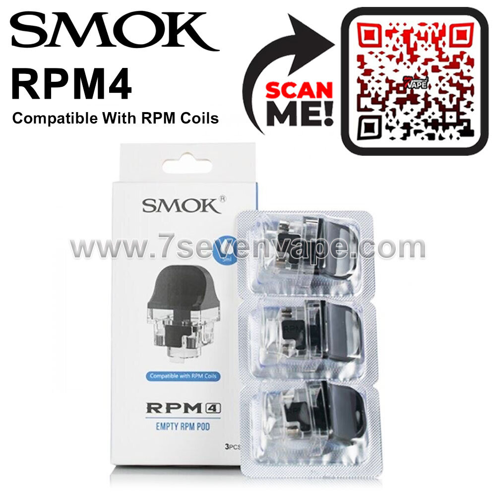 SMOK RPM4 Cartridge Empty Pod 5ml For RPM Coils [ แท้ ] | หัวพอดเปล่า ...