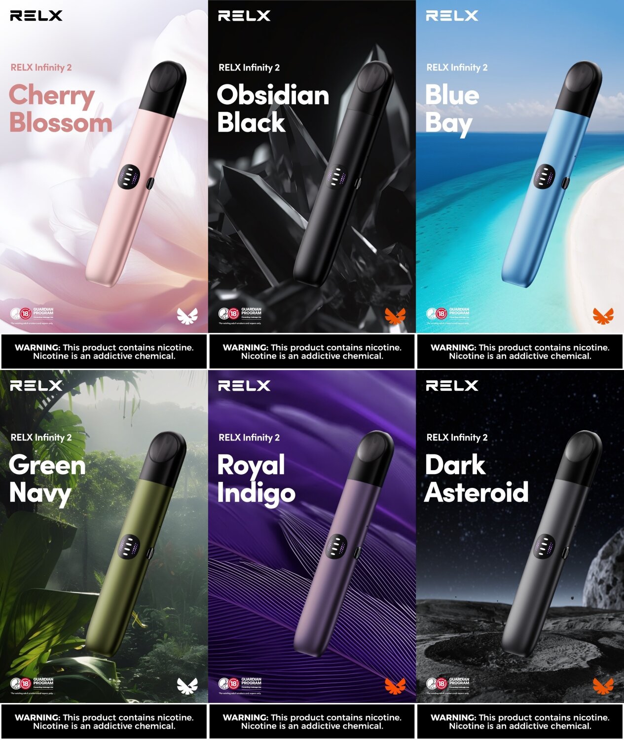 RELX Infinity 2 Device 440mAh USB Type-C Charging [ แท้ ] | บุหรี่ไฟฟ้า ...