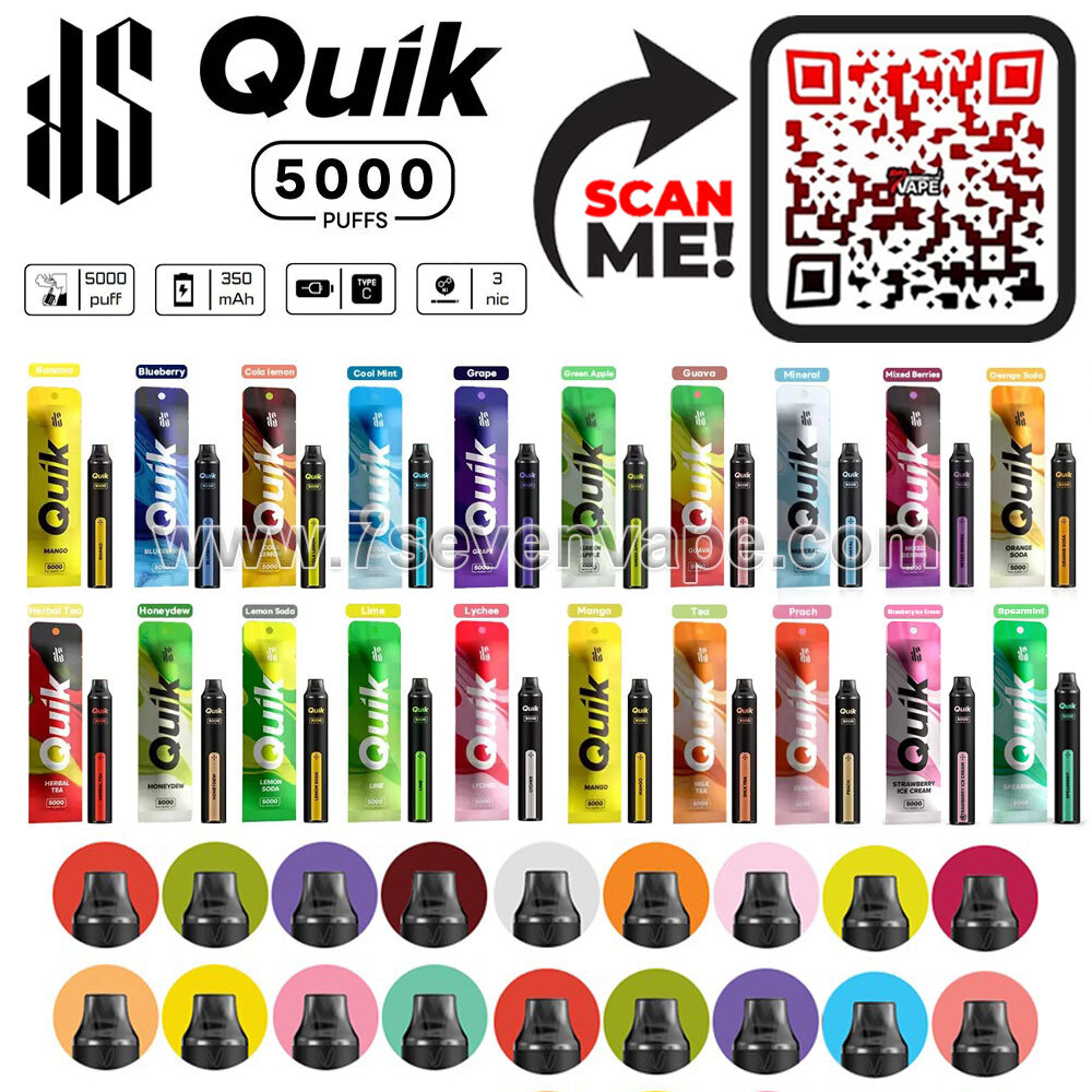 KS QUIK 5000 PUFFS DISPOSABLE POD, 52% OFF