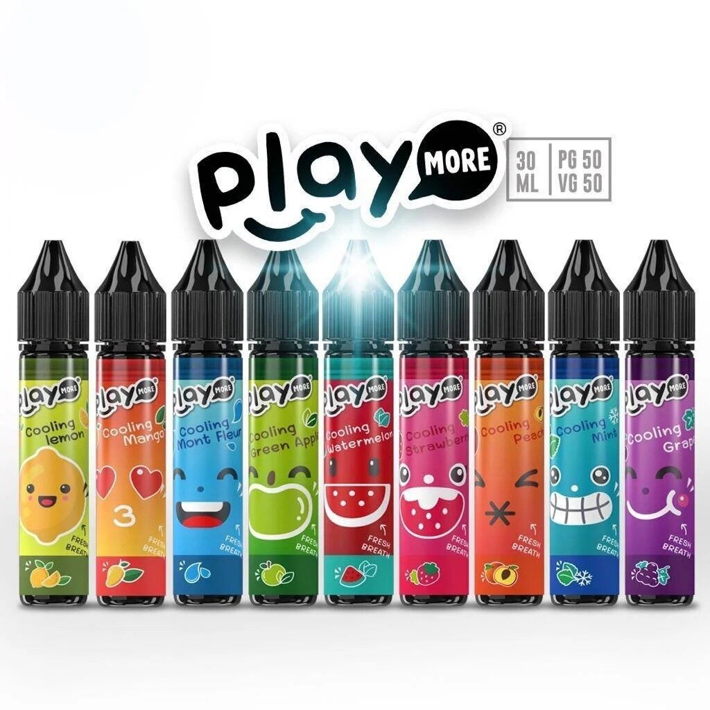 Play More Cooling Grape (Malaysia) Freebase 30ml [ แท้ ] | เพลย์มอร์ ...