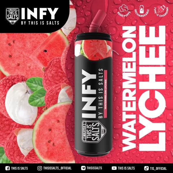 INFY By This Is Salt 6000 Puffs Disposable Pod 550mAh 15ml Nic 3% [ แท้ ...