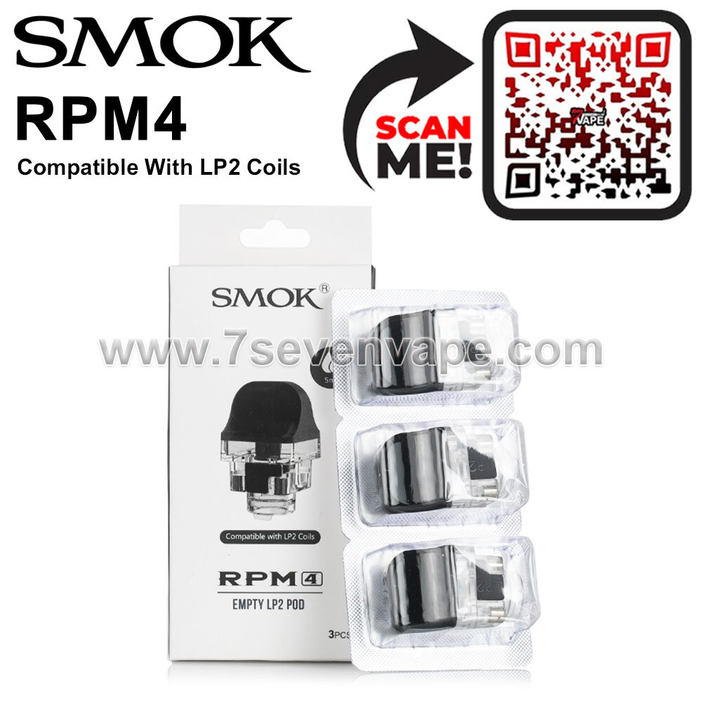 SMOK RPM4 Cartridge Empty Pod 5ml For LP2 Coils [ แท้ ] | หัวพอดเปล่า ...