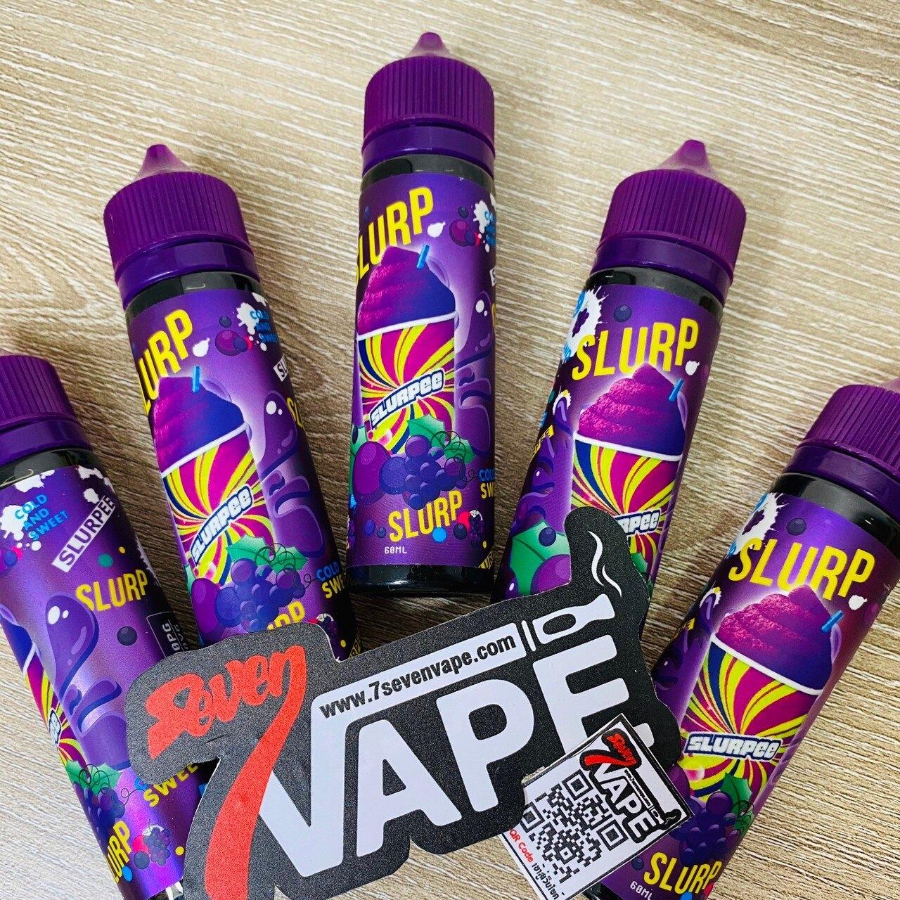 Slurpee Grape Freebase 60ml [ แท้ ] | สเลอปี้เกรป กลิ่นน้ำองุ่นปั่น ...