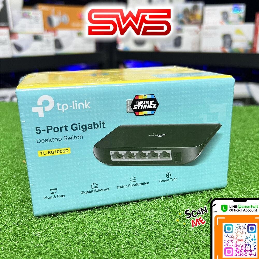 TP-Link TL-SG1005D 5 Port Gigabit Desktop Switch Hub 10/100/1000M RJ45 ports [ รับประกันแท้โดย ...