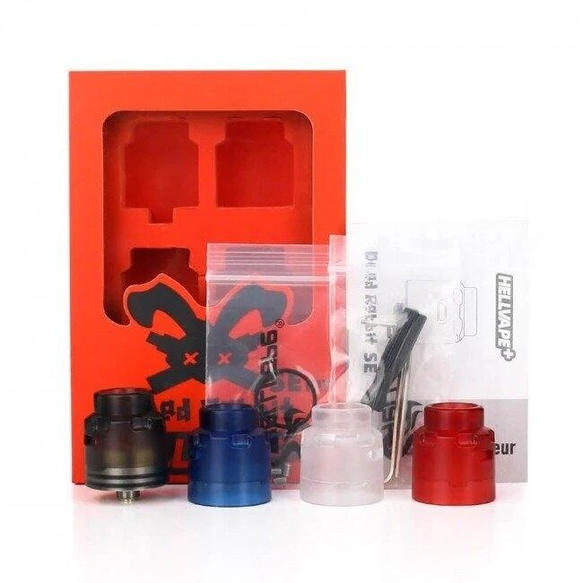 Hellvape Dead Rabbit SE BF RDA [ แท้ ] 24 mm พร้อมแคป 4 ชิ้น ...