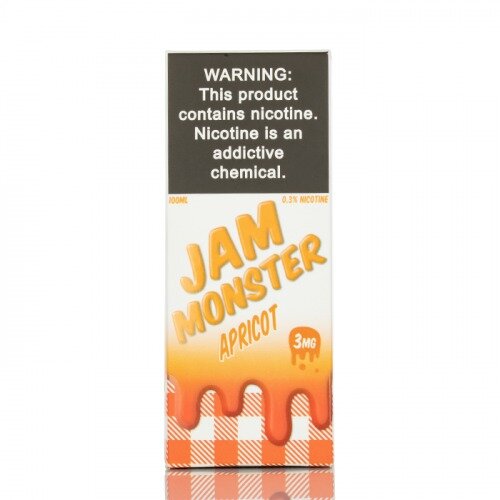 Jam Monster Apricot Freebase 100ml Usa By Monstervapelabs [ แท้