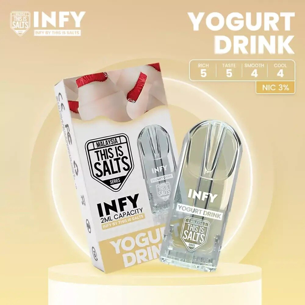 INFY POD Yogurt Drink Hua Namya Nic 2ml Nic 3% By This Is Salts [ แท้ ...
