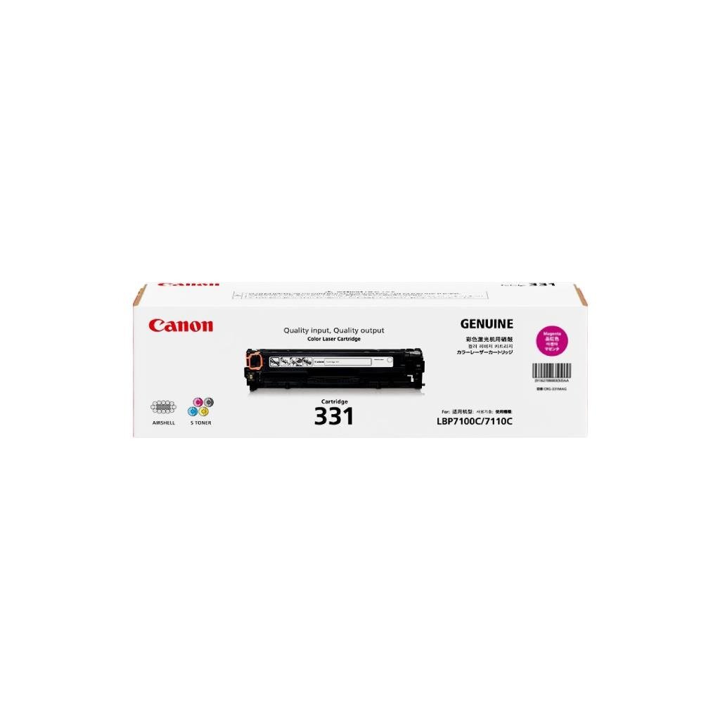 ตลับหมึก CANON TONER CARTRIDGE 331M Model : CARTRIDGE-331M [ รับประกัน ...
