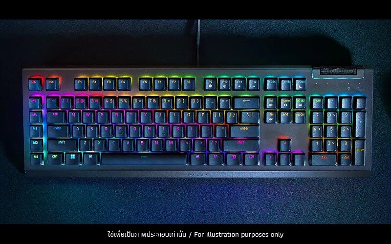 คีย์บอร์ด Razer BlackWidow V4X Gaming Keyboard [ รับประกันแท้โดย SYNNEX ...