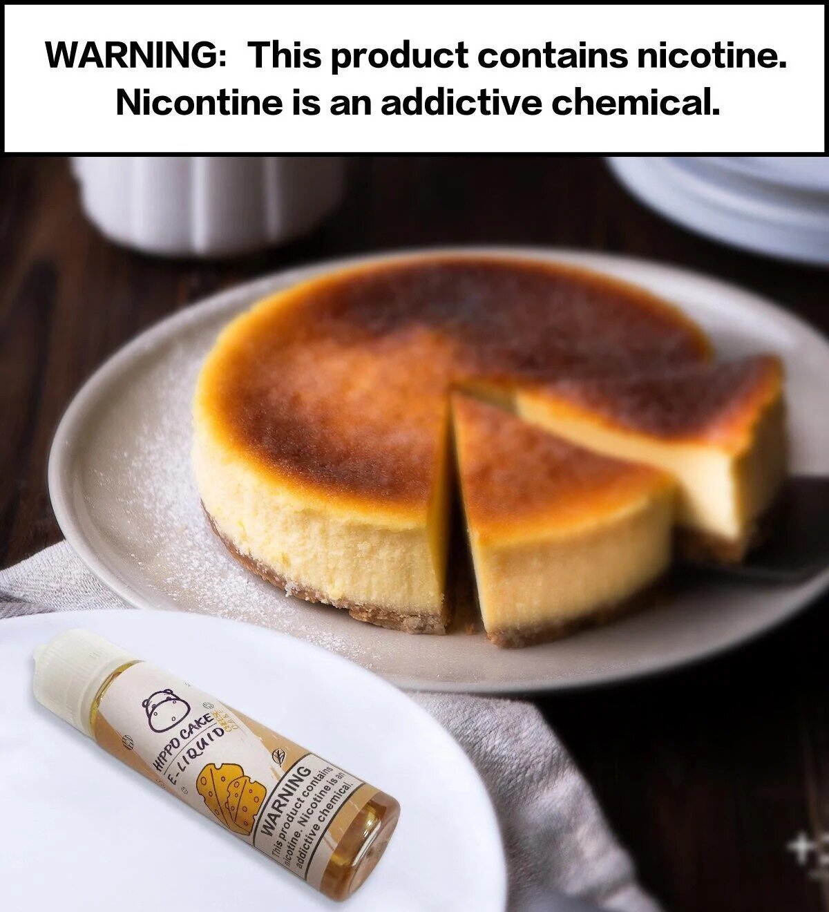 Hippo Cake Cheese Cake Freebase 60ml (USA) By Tokyo E-Juice [ แท้ ...