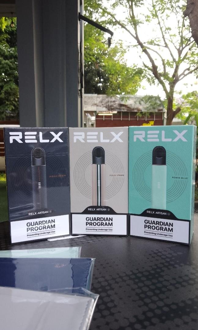 RELX Artisan Device 380mAh USB Type-C Charging [ แท้ ] | บุหรี่ไฟฟ้าพอด ...