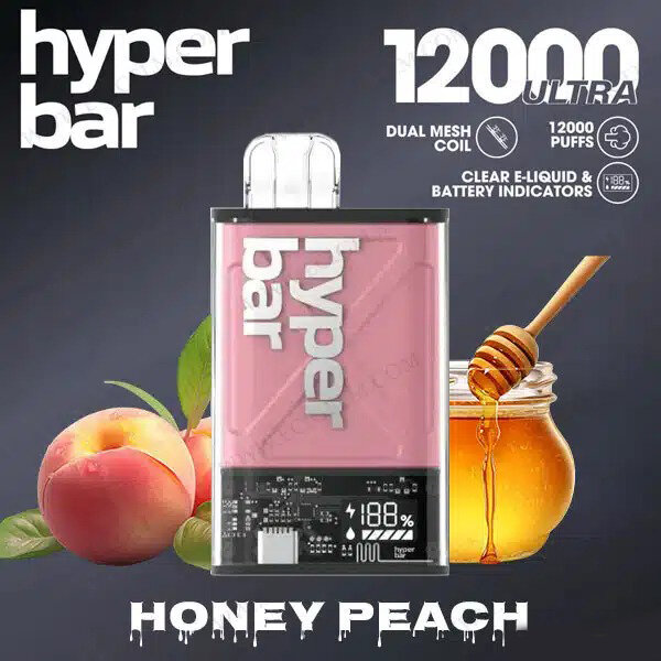Hyperbar Ultra 12000 Puffs Disposable Pod 600mAh 20ml Nic 5% [ แท้ ...