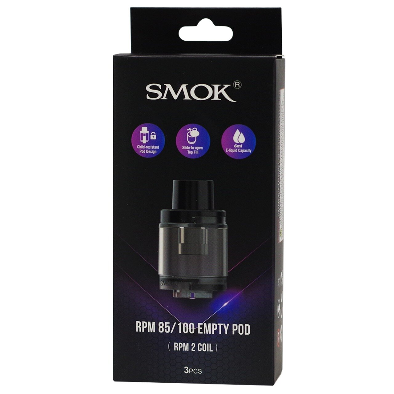 SMOK RPM 85/100 Cartridge Empty Pod 6ml For RPM2 Coils [ แท้ ] | หัวพอด ...
