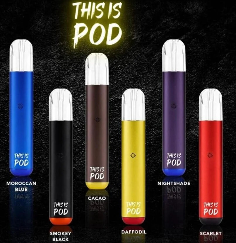This Is Pod Device 420mAh USB Type-C Charging [ แท้ ] | บุหรี่ไฟฟ้าพอด ...