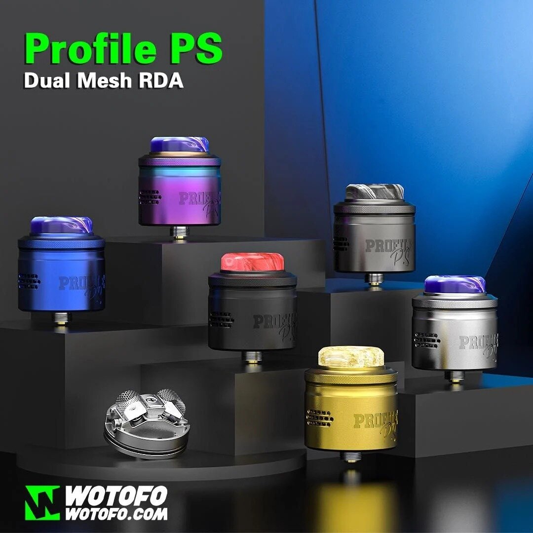 WOTOFO Profile PS Dual Mesh RDA 28.5mm [ แท้ ] | โวโตโฟโปรไฟล์พีเอสดูเอ ...