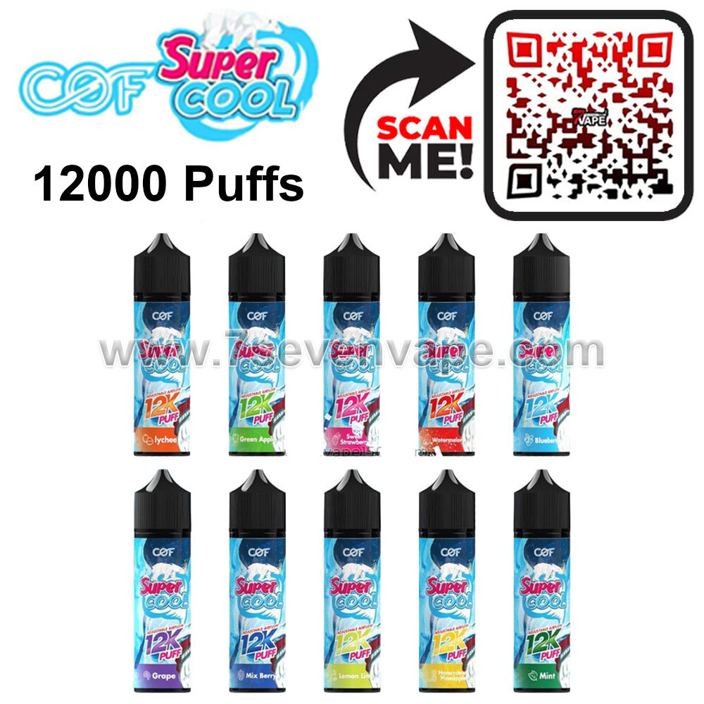 4 ความคิดเห็นสำหรับ Super Cool 12000 Puffs Disposable Pod 650mAh 20ml ...