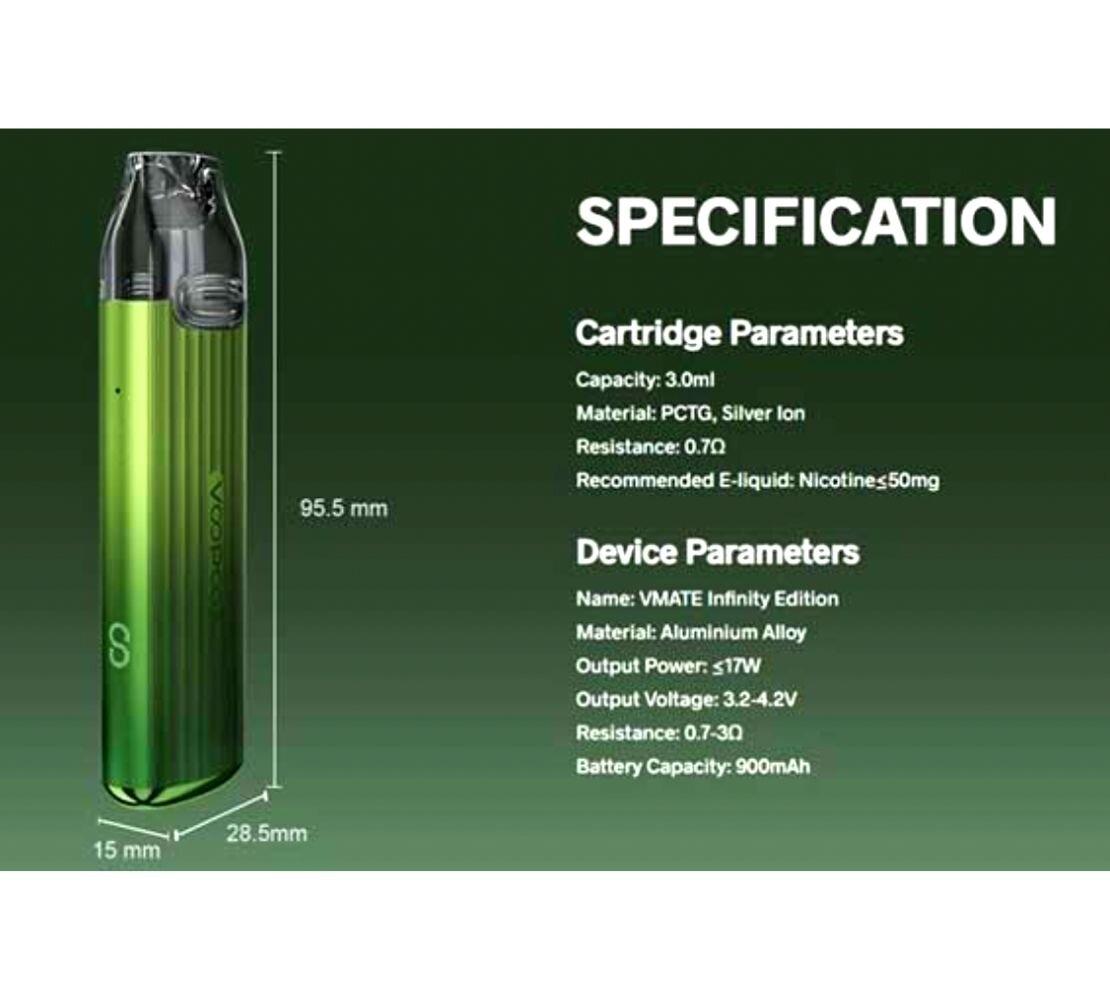 VOOPOO VMATE Infinity Pod Kit - 2shaypod บุหรี่ไฟฟ้า น้ำยาบุหรี่ไฟฟ้า ...