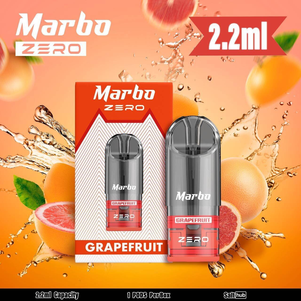 Marbo Zero Pod 2ml - 2shaypod บุหรี่ไฟฟ้า น้ำยาบุหรี่ไฟฟ้าราคาถูก