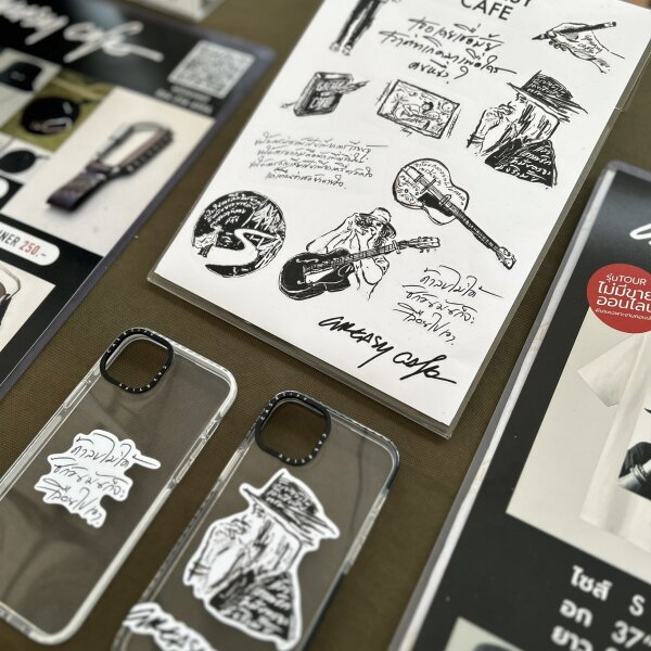 Lyrics Official Sticker Pack - Greasy Cafe Official Store