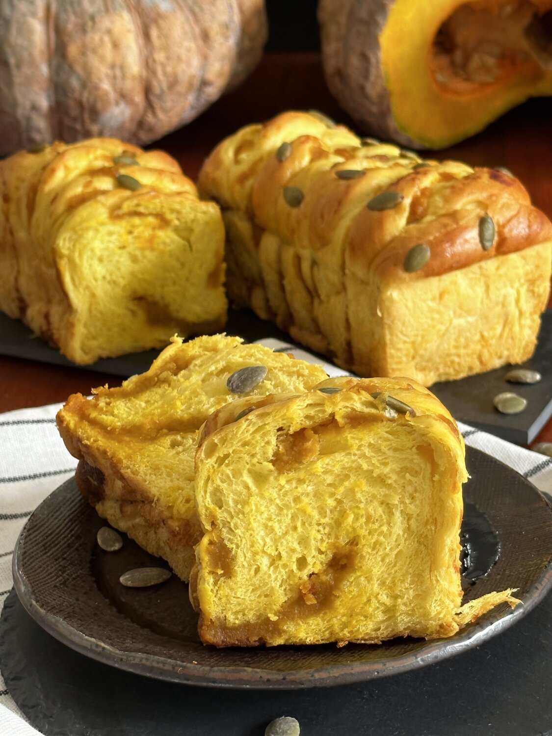 ปังไส้ฟักทอง - Baking Cottage by Tom