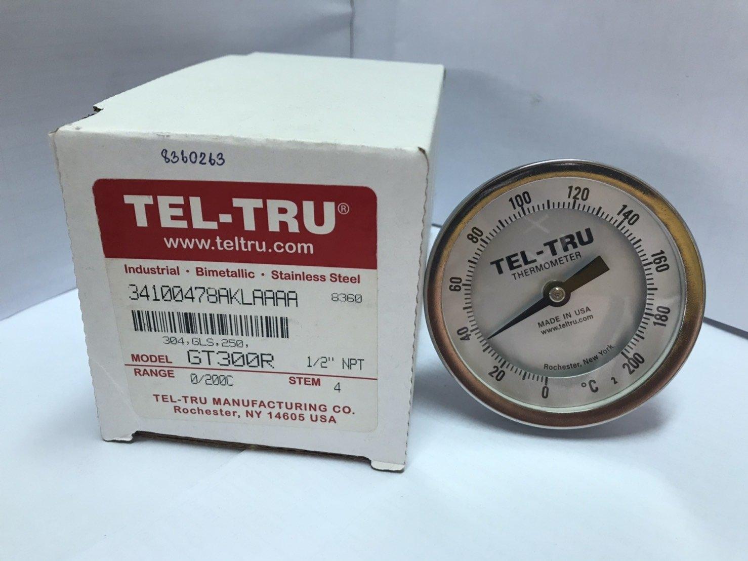 Tel-Tru รุ่น GT300R 3410-04-78 Bimetal Thermometer - บริษัท เจ เค เอส ...
