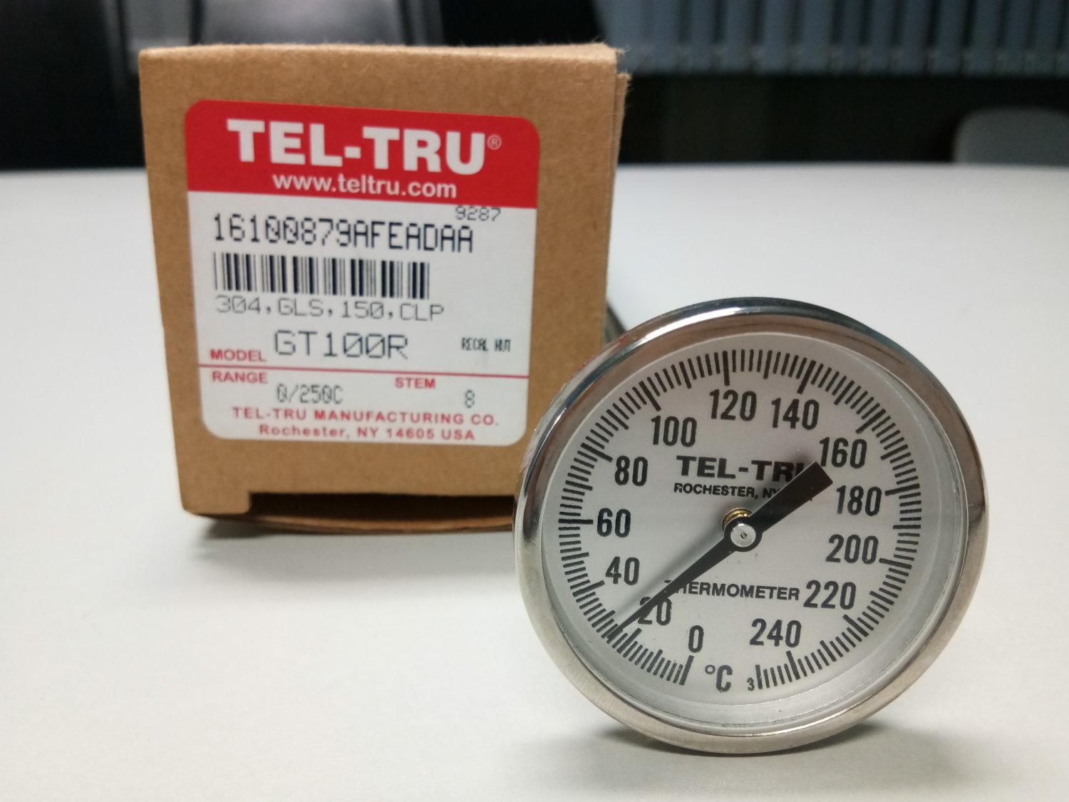 Tel-Tru รุ่น GT100R 1610-08-79 Bimetal Thermometer - บริษัท เจ เค เอส ...