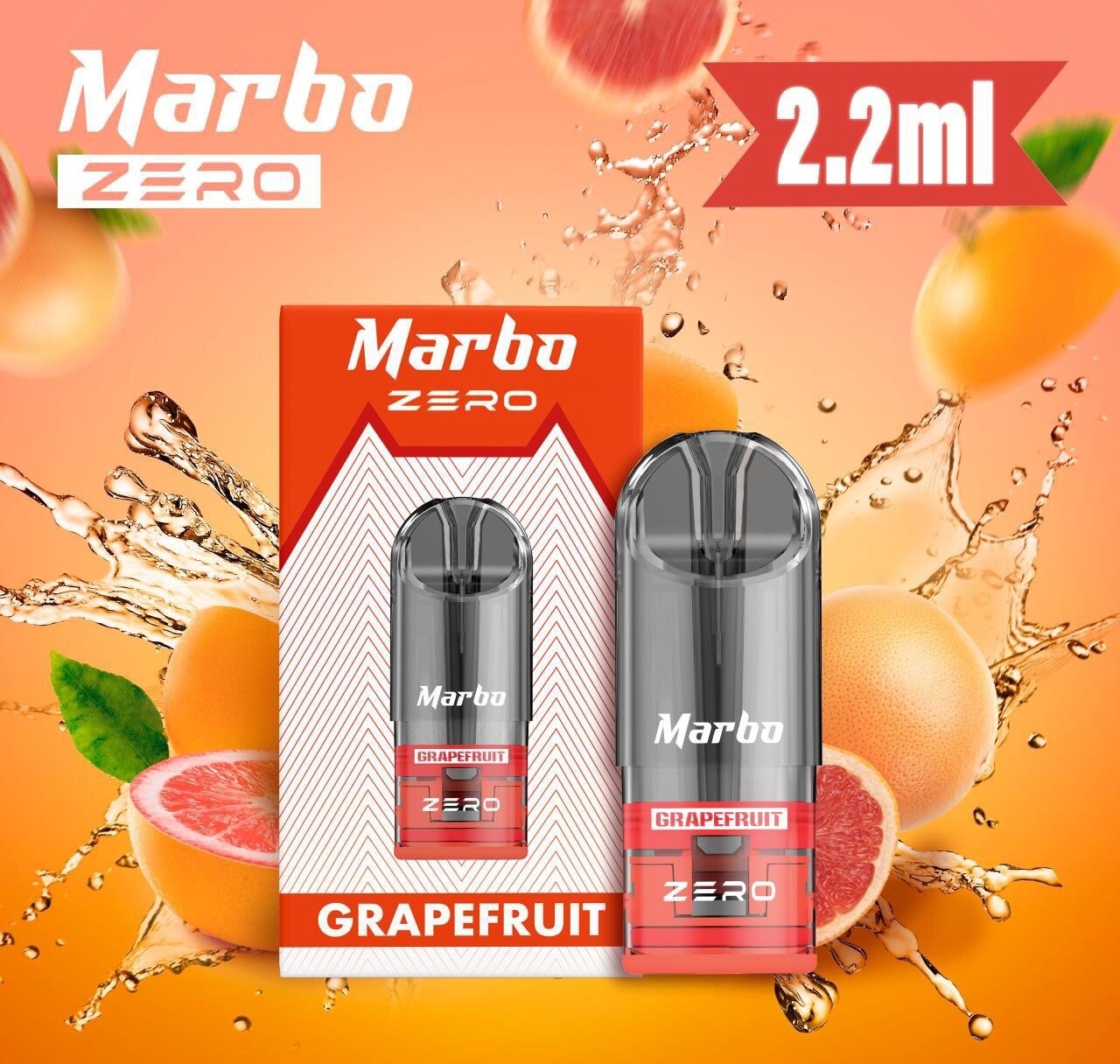 หัวน้ำยาบุหรี่ไฟฟ้า Marbo Zero Pod 2.2ml - บุหรี่ไฟฟ้า น้ำยาบุหรี่ไฟฟ้า ...