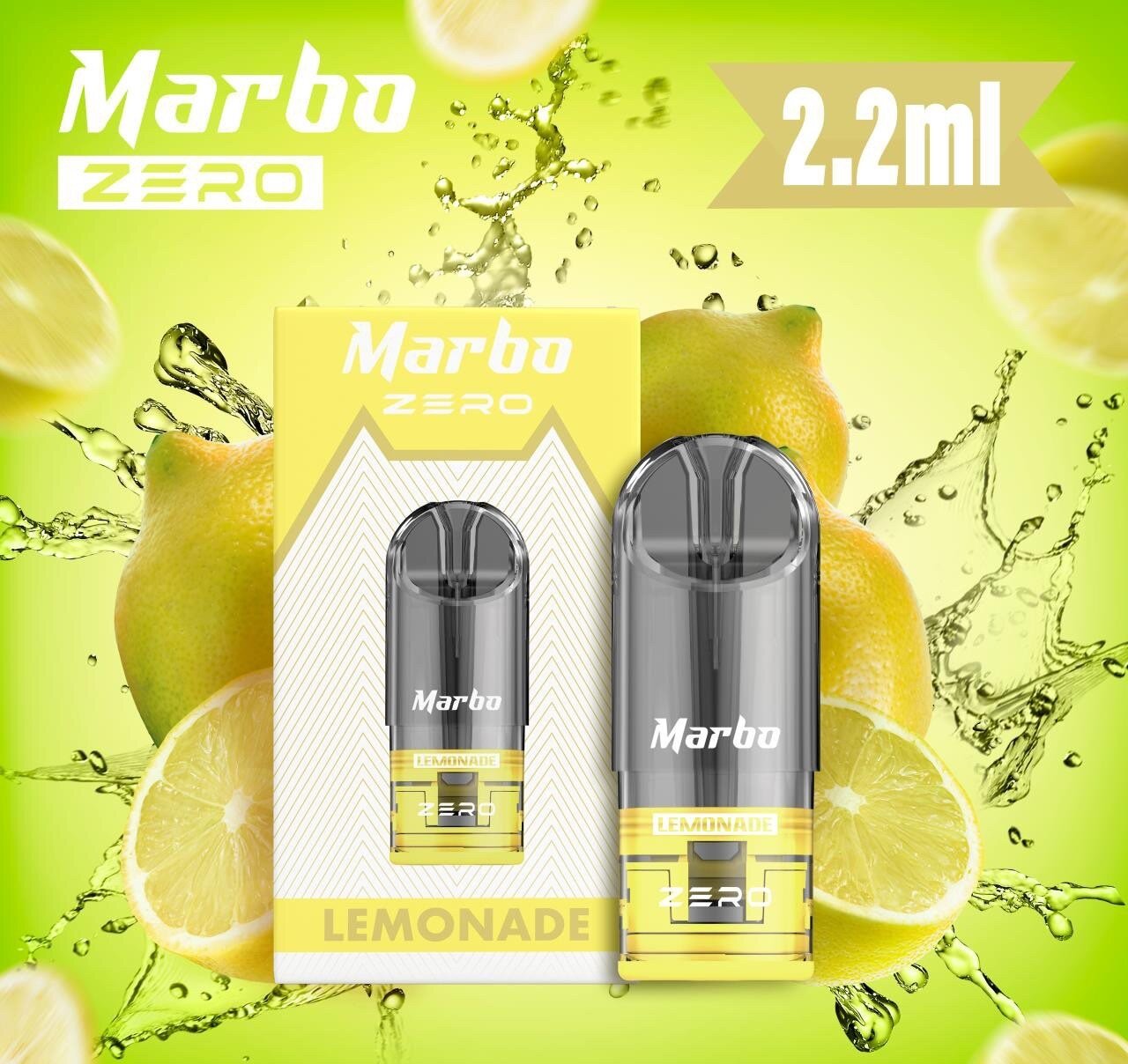 หัวน้ำยาบุหรี่ไฟฟ้า Marbo Zero Pod 2.2ml - บุหรี่ไฟฟ้า น้ำยาบุหรี่ไฟฟ้า Pod System