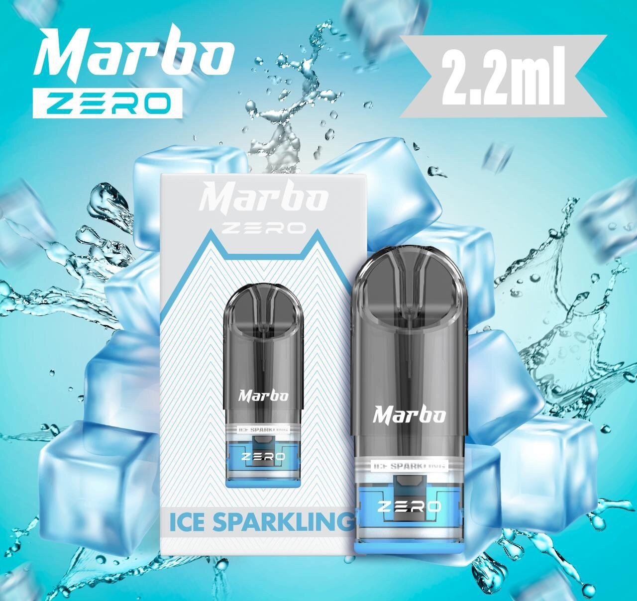 หัวน้ำยาบุหรี่ไฟฟ้า Marbo Zero Pod 2.2ml - บุหรี่ไฟฟ้า น้ำยาบุหรี่ไฟฟ้า Pod System