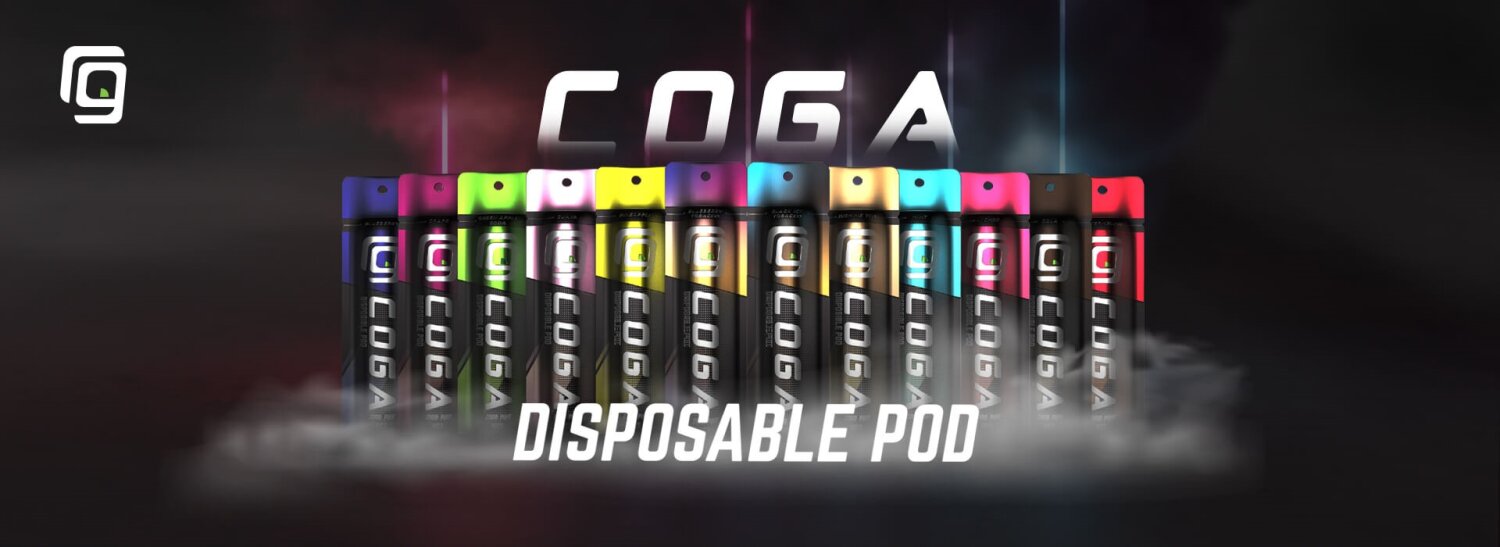 COGA Pod DISPOSABLE - บุหรี่ไฟฟ้า น้ำยาบุหรี่ไฟฟ้า Pod System