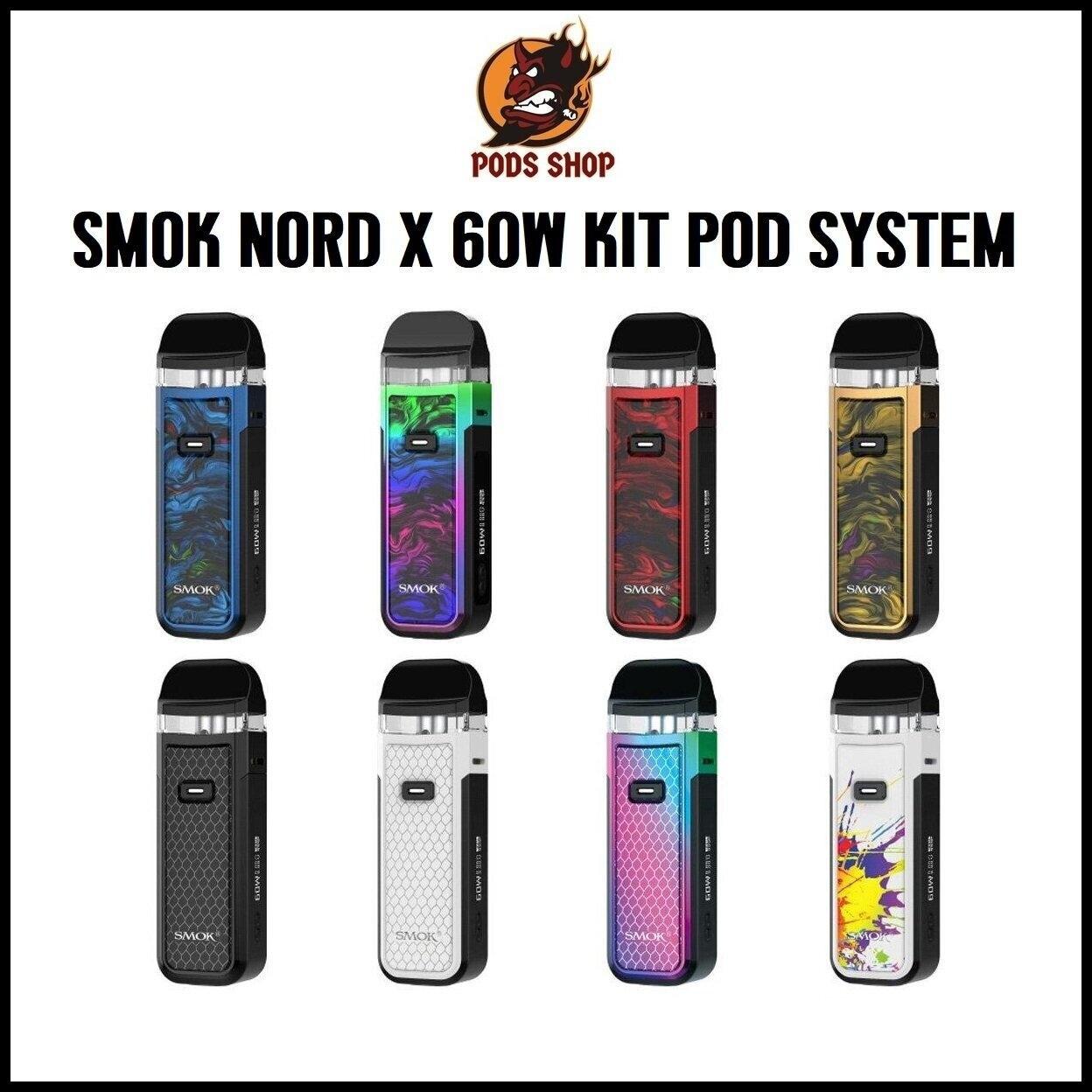 Smok Nord X Kit 60W Pod System - บุหรี่ไฟฟ้า น้ำยาบุหรี่ไฟฟ้า Pod ...