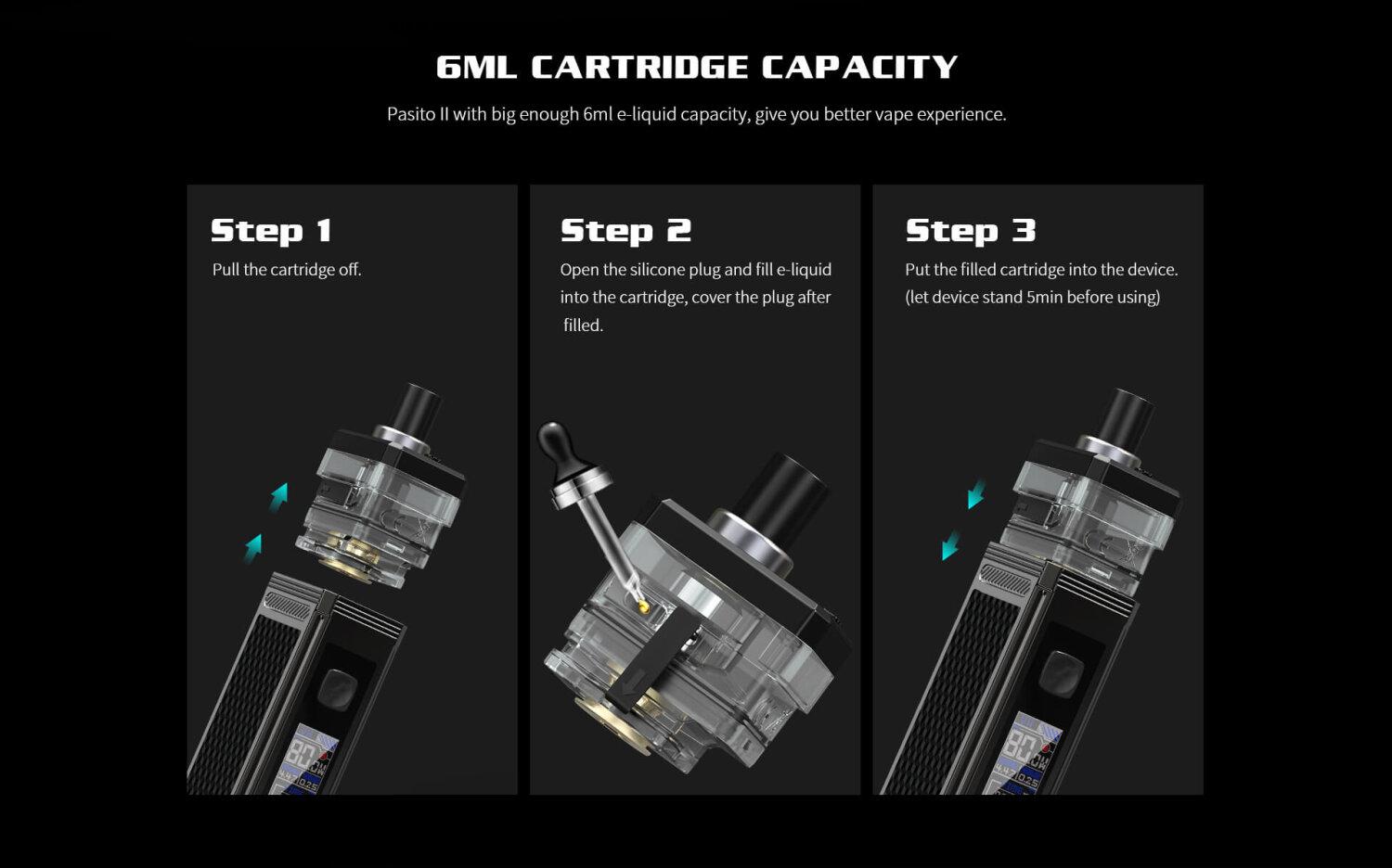Smoant Pasito 2 Kit Pod System - บุหรี่ไฟฟ้า น้ำยาบุหรี่ไฟฟ้า Pod System