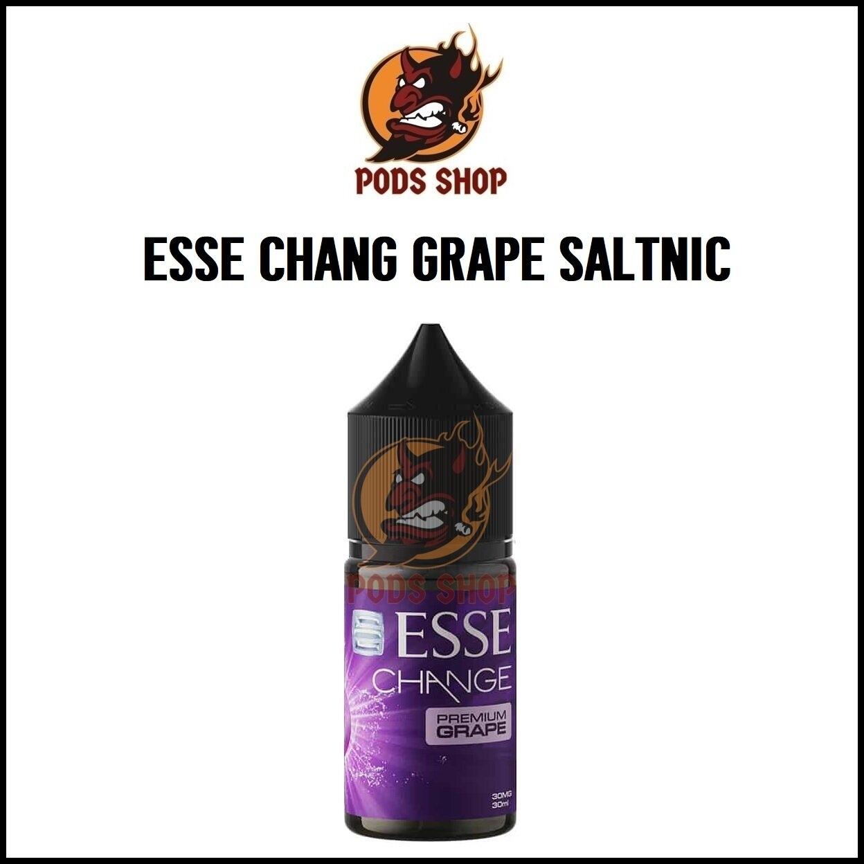 ESSE Chang Grape Saltnic - บุหรี่ไฟฟ้า น้ำยาบุหรี่ไฟฟ้า Pod System ...