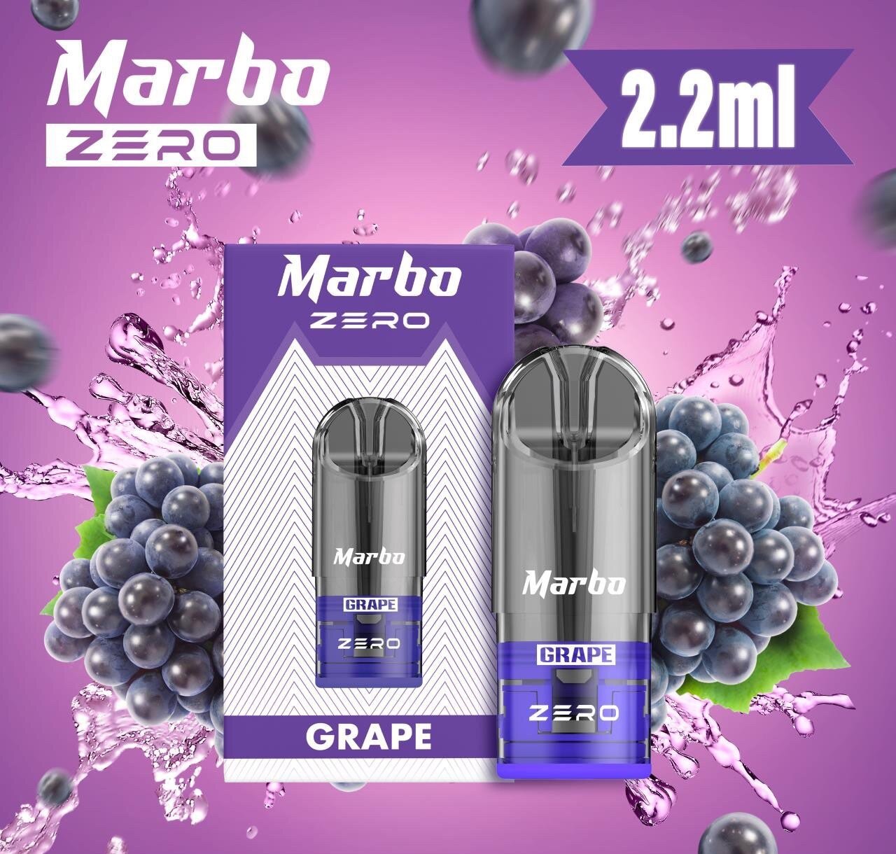 หัวน้ำยาบุหรี่ไฟฟ้า Marbo Zero Pod 2.2ml - บุหรี่ไฟฟ้า น้ำยาบุหรี่ไฟฟ้า Pod System
