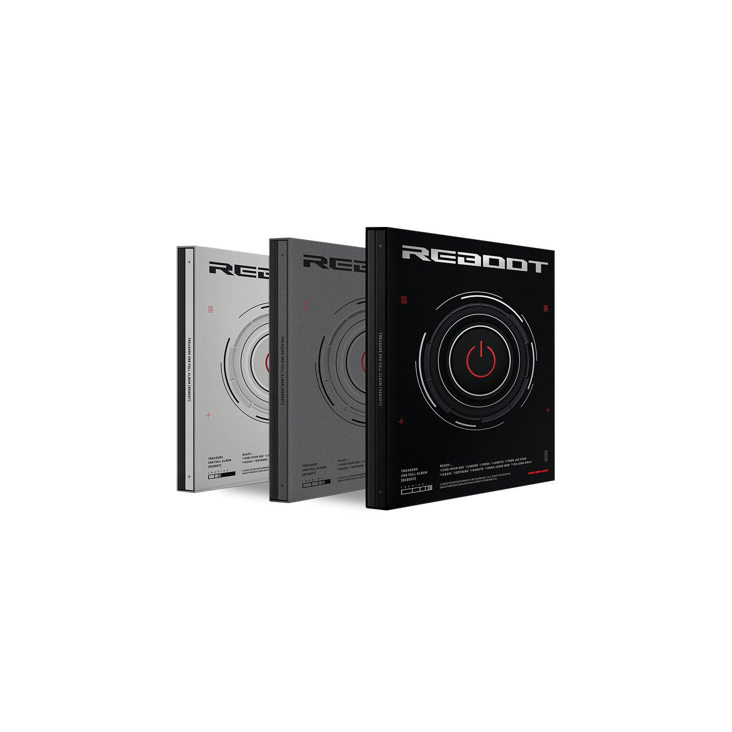 [Re-Stock](SET) TREASURE 2ND FULL ALBUM [REBOOT] PHOTOBOOK VER. SET ...
