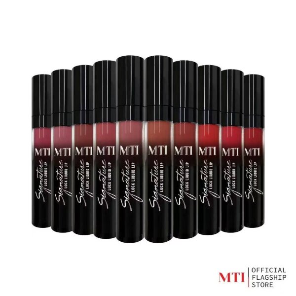 MTI Signature LOCK LIQUID LIP ลิปเนื้อแมทท์ ไม่ติดแมส[New Product ...