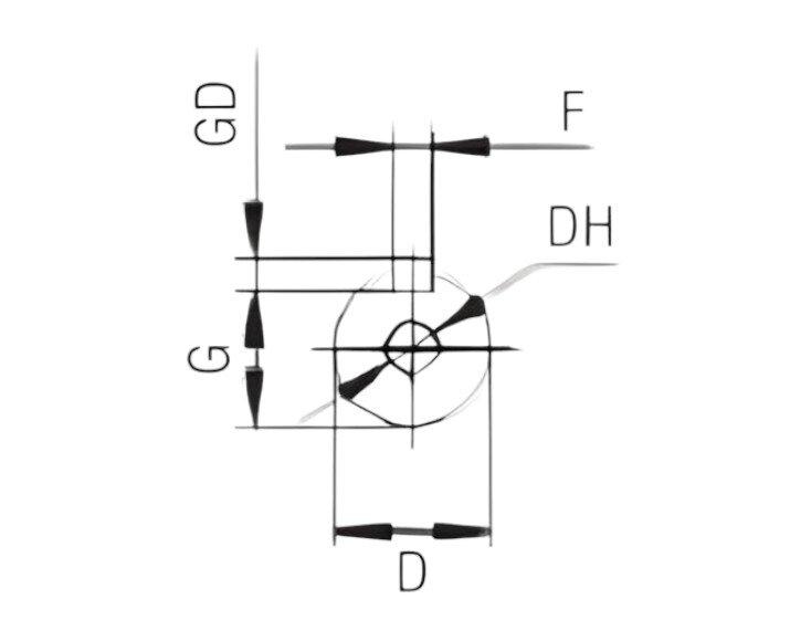HASCON IE1.B5.2P.380-30HP มอเตอร์ รุ่น IE1 (แบบหน้าจาน) 30.0 แรงม้า (22 ...